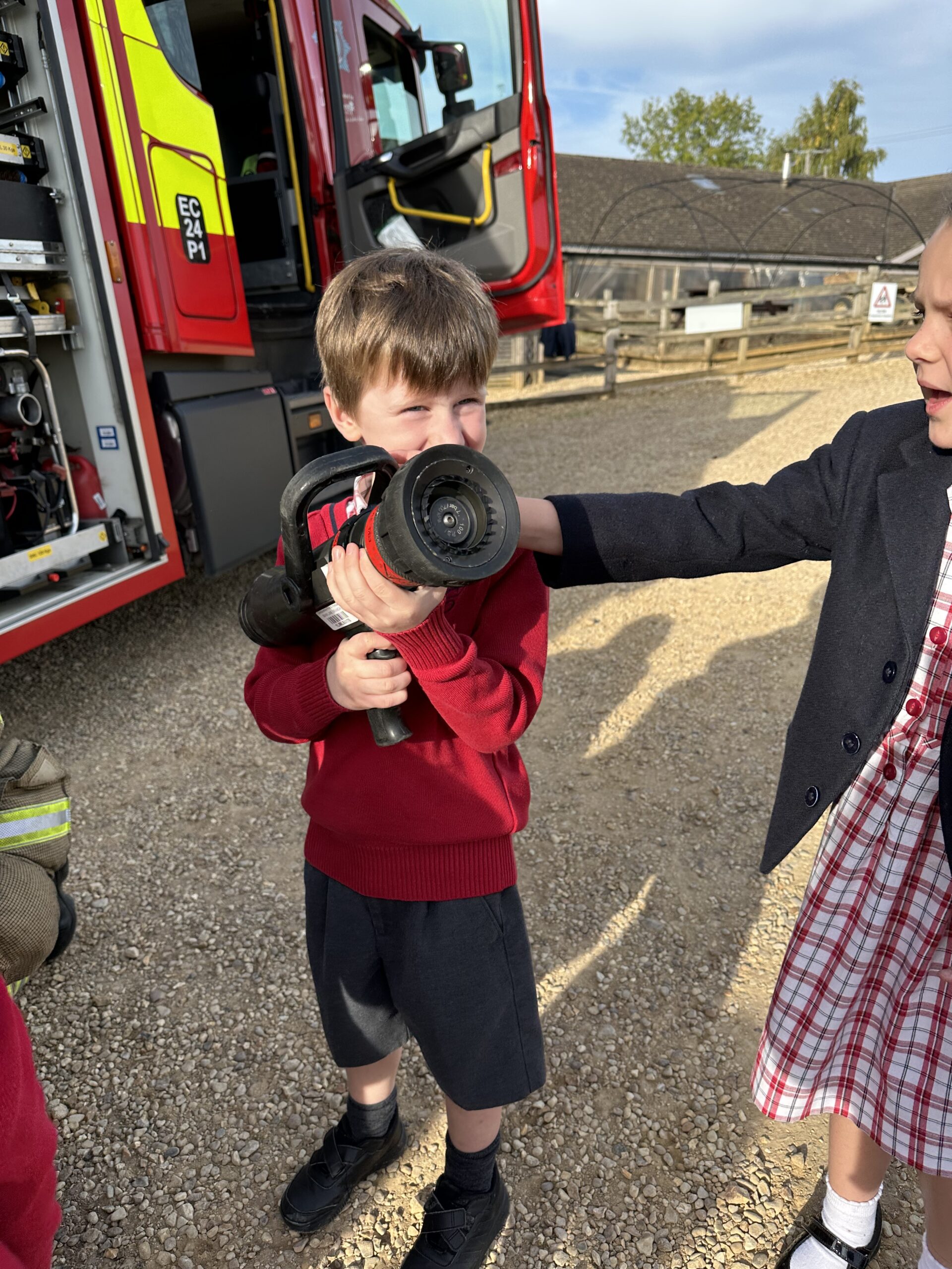 Fire engine visit! – Copthill School
