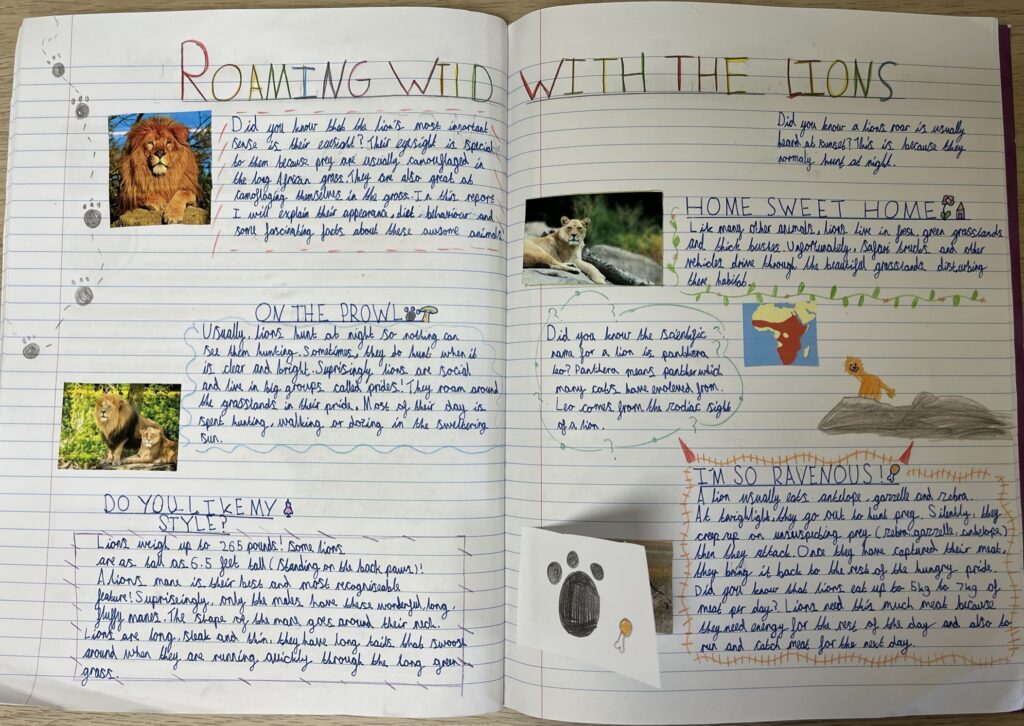 The Big Five Non Chronological Reports Copthill School the-big-five-non-chronological-reports-copthill-school